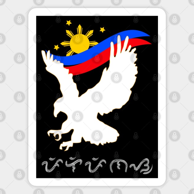 Philippine Flag x Eagle / Baybayin word Pilipinas (Philippines ...
